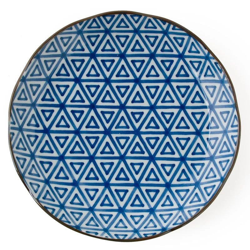 Miya, Monyou 10" Sankaku Plate – AKAR Design
