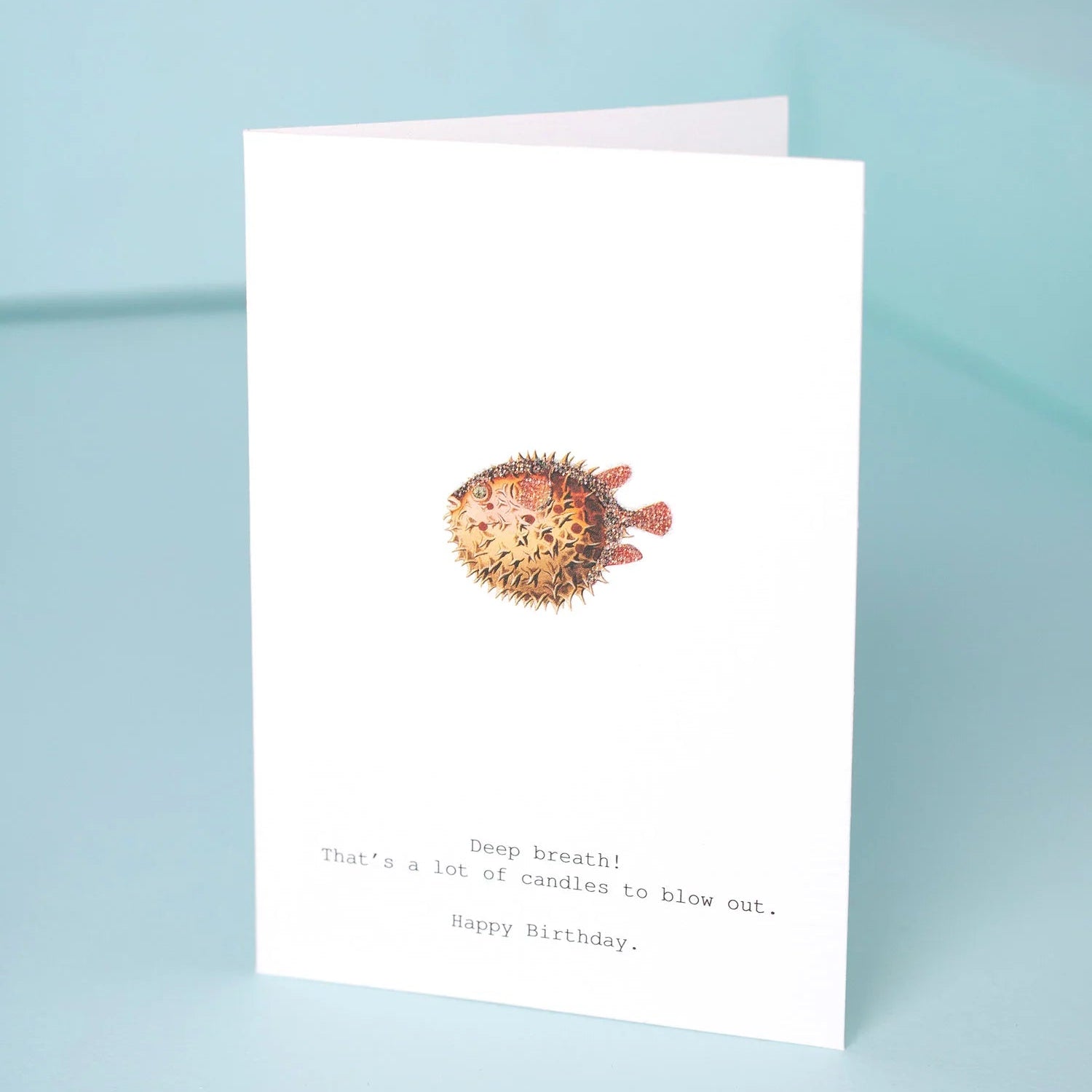 Deep Breath, Birthday Greeting Card – AKAR Design