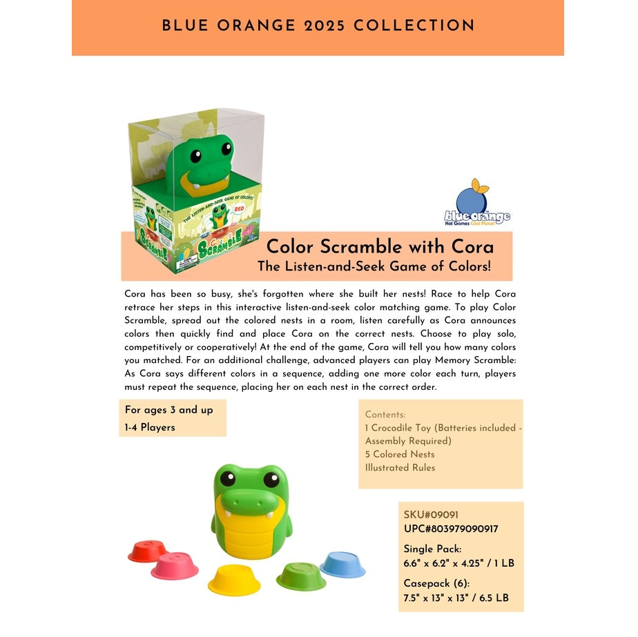 Color Scramble with Cora Game – AKAR Design