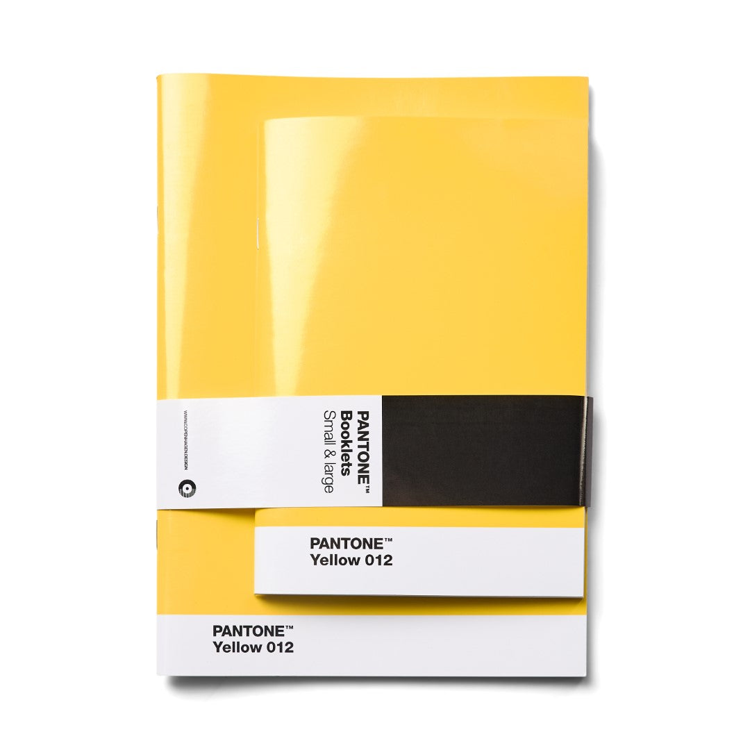 PANTONE Booklets set of 2 - Yellow 012 – AKAR Design