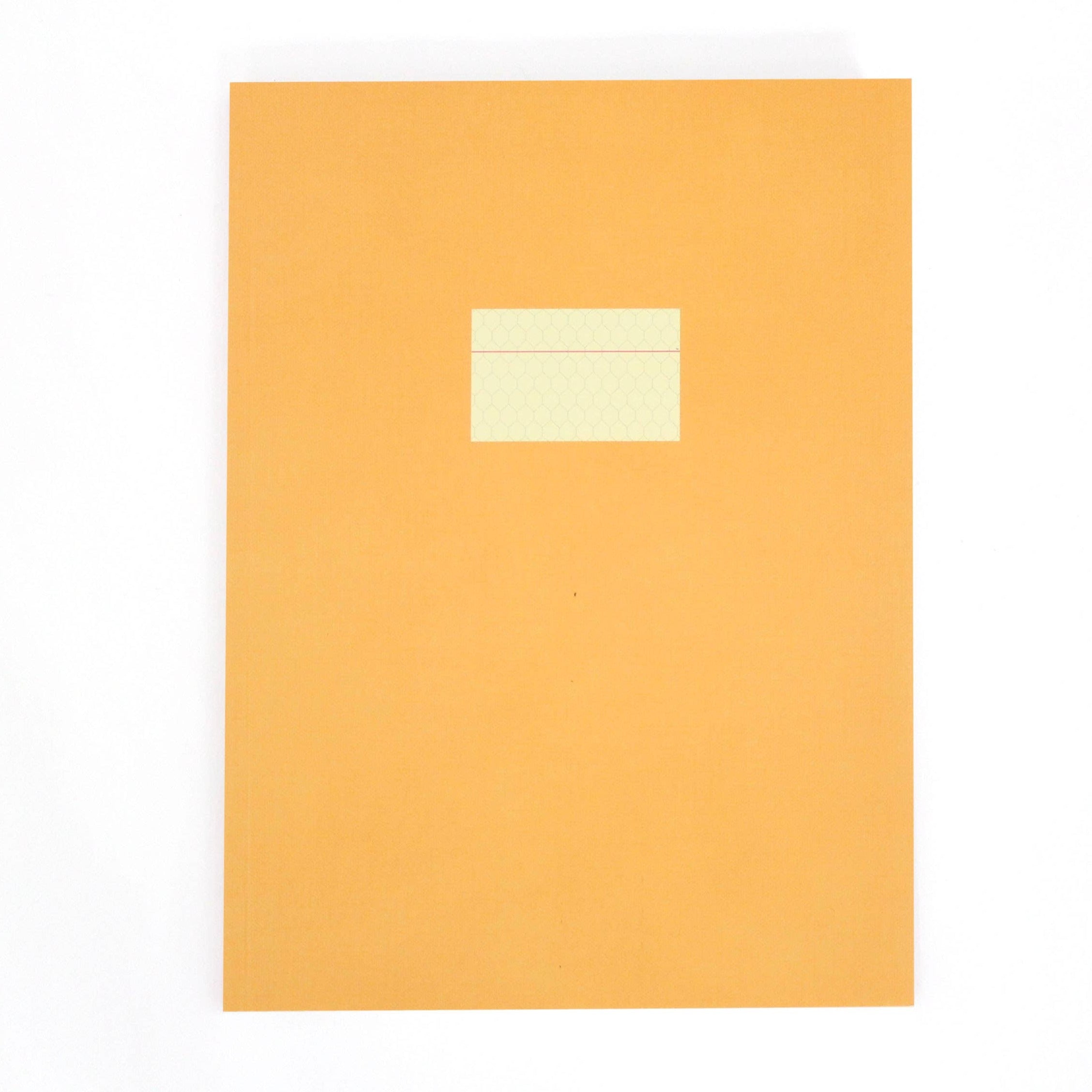 Large Notebook: Hexagon Grid in Orange – AKAR Design