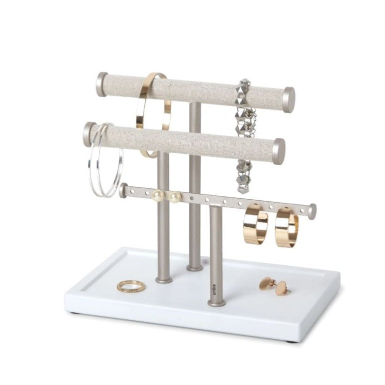 Umbra, Trigem Bracelet and Earing Bar – AKAR Design